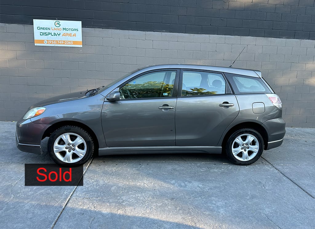 2005 Toyota Matrix – XR Sport Wagon 4D – Sold - Green Land Motors